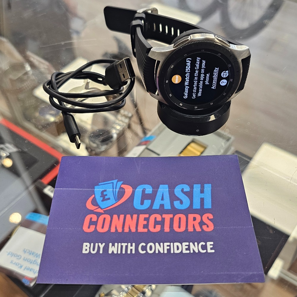 Pre-owned Samsung Galaxy Watch - SM-R800 (46mm) w/ Charger - Own4Less